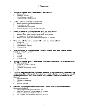 Fillable Online Pt Assessment Fax Email Print - pdfFiller