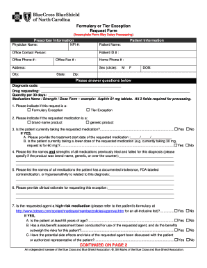 Fillable Online Prior Authorization PA Request Form for Formulary or ...
