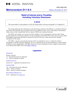 Fillable Online Memorandum D11-6-4 Fax Email Print - pdfFiller