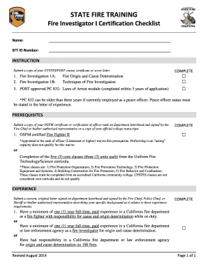 Fillable Online osfm fire ca STATE FIRE - osfm fire ca Fax Email Print ...