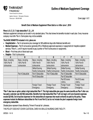 Fillable Online Medicare supplement contracts can be sold in only standard plans Fax Email Print ...