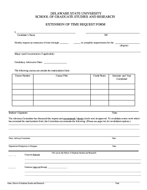 Fillable Online desu extend.DOC Fax Email Print - pdfFiller