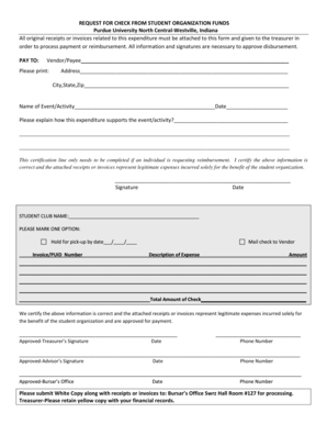 Fillable Online pnc Check Request Form for Student Organizations - pnc ...