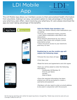 Fillable Online drury LDI Mobile App - Drury University - drury Fax ...