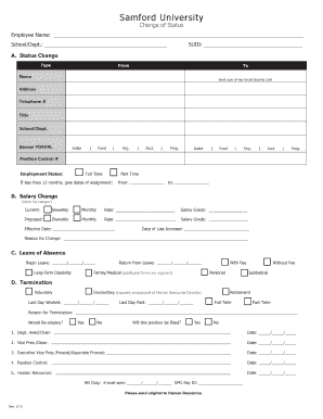 Fillable Online samford School/Dept Fax Email Print - pdfFiller