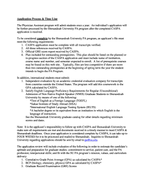 Fillable Online Application Process & Time Line Fax Email Print - pdfFiller