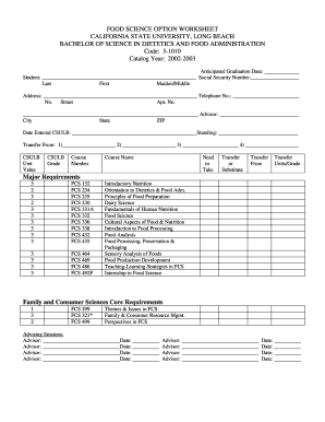 Fillable Online csulb Code 31010 - csulb Fax Email Print - pdfFiller
