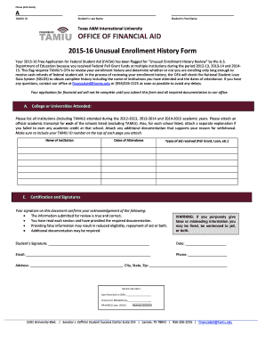 Fillable Online tamiu Texas AM International University OFFICE OF ...