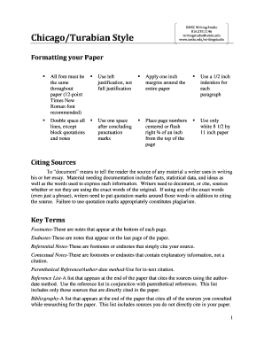 Fillable Online Chicago/Turabian Style Fax Email Print - pdfFiller