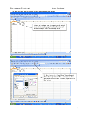 Fillable Online How To Make An Apa Style Graph Fax Email Print - Pdffiller