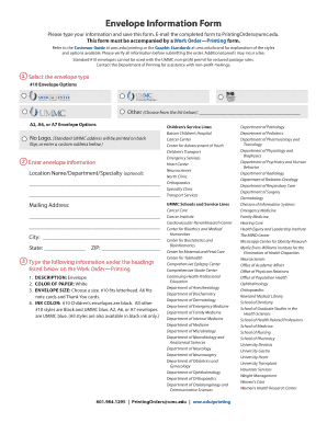 Fillable Online umc Please type your information and save this form Fax ...
