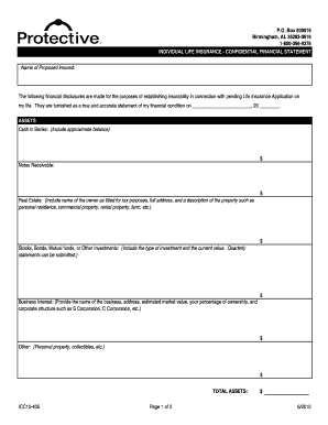 Fillable Online PO Box 830619 1-800-366-9378 INDIVIDUAL LIFE INSURANCE ...