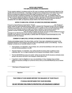 Fillable Online NOTICE AND CONSENTdocx Fax Email Print - pdfFiller