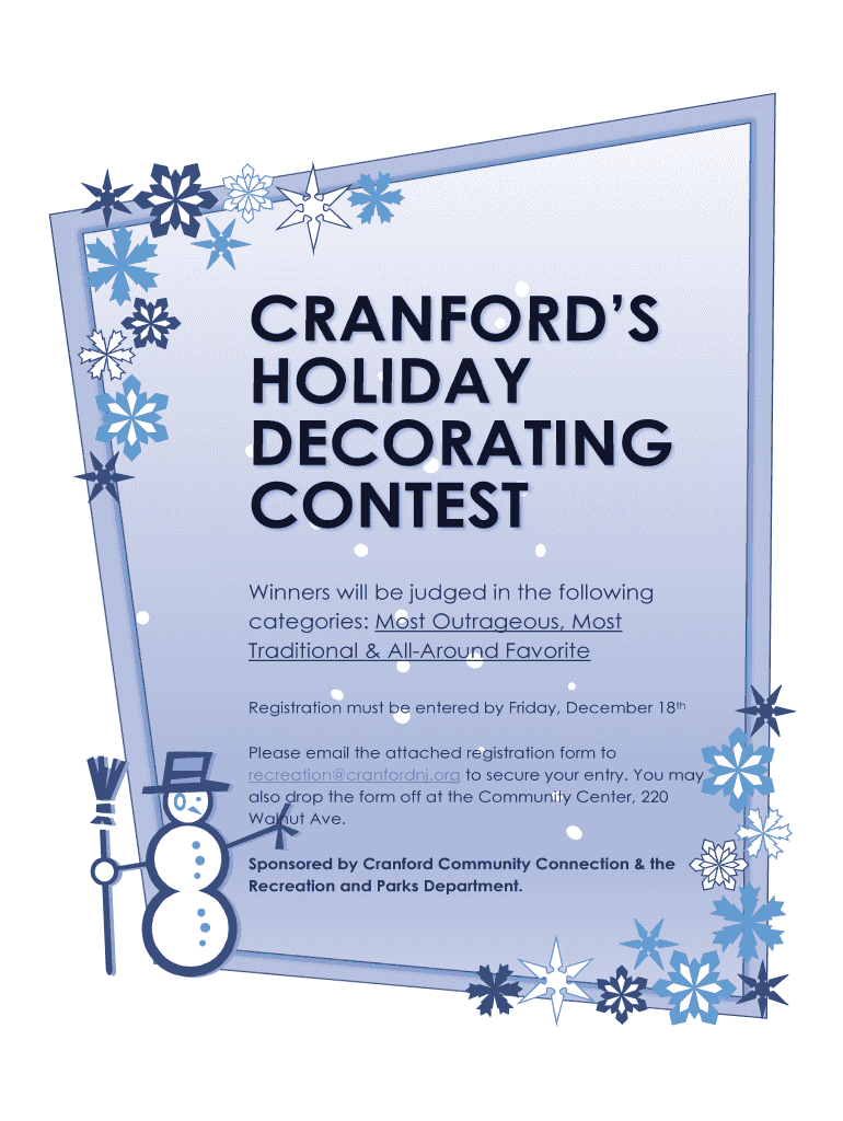 Fillable Online DECORATING Fax Email Print - pdfFiller