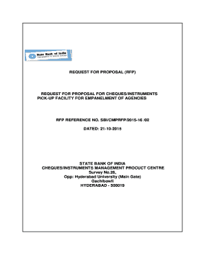 Fillable Online REQUEST FOR PROPOSAL RFP REQUEST FOR PROPOSAL FOR Fax Email Print - pdfFiller