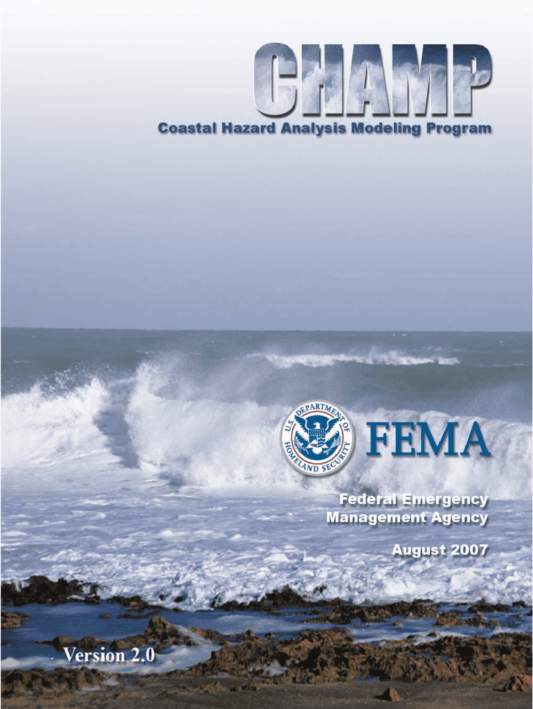 Fillable Online fema Version 20 update version 20 update version 20 ...
