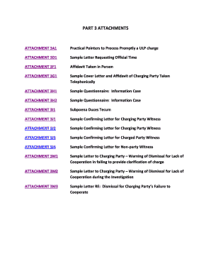 Fillable Online flra PART 3 ATTACHMENTS ATTACHMENT 3A1 Practical ...