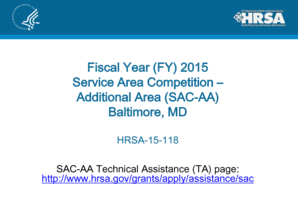 Fillable Online hrsa Fiscal Year FY 2015 Service Area Competition ...