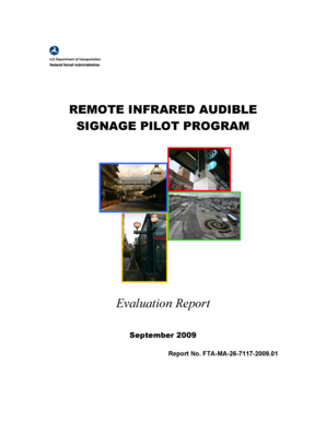 Fillable Online fta dot Remote Infrared Audible Signage Pilot Program ...