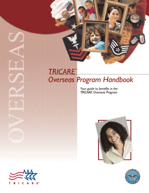 Fillable Online tricare TRICARE Overseas Program Handbook. Your guide ...