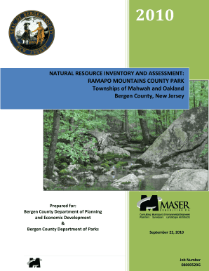 Fillable Online NATURAL RESOURCE INVENTORY AND ASSESSMENT: Fax Email ...