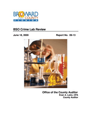 Bso Crime Lab - Fill Online, Printable, Fillable, Blank | pdfFiller