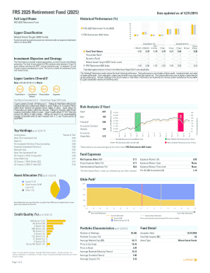 Fillable Online FRS 2025 Retirement Fund (2025) Full Legal Name Data ...