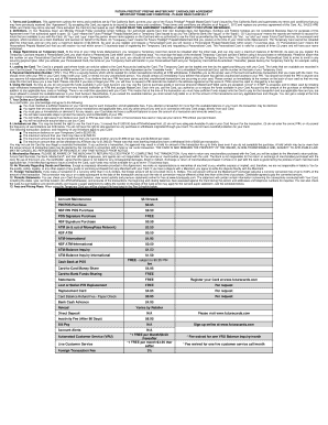 Fillable Online sweet wy PIN POS Purchase 0 95 NSF PIN POS Purchase 050 ...