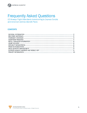 Fillable Online US Airways Flight Attendants transitioning to Express ...