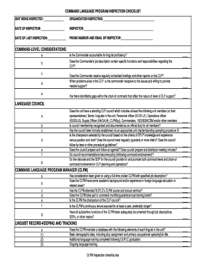 Fillable Online ut ngb army UNIT BEING INSPECTED ORGANIZATION ...