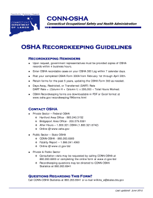Fillable Online CONN-OSHA Fax Email Print - pdfFiller