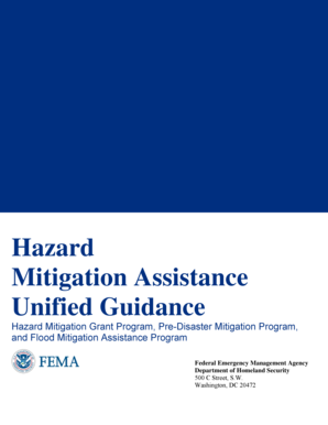 Fillable Online gema ga Washington, DC 20472 Titles of Opportunities: Hazard Mitigation Grant ...