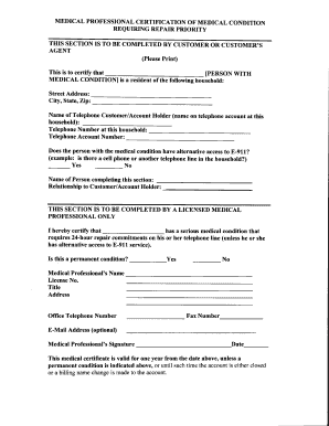 Fillable Online opc state md MEDICAL PROFESSIONAL CERTIFICATION OF ...