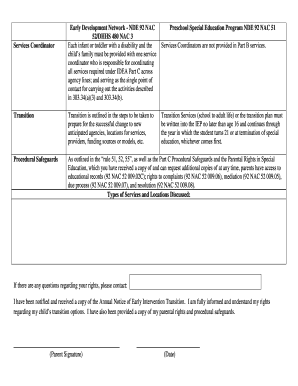 Fillable Online Annual transition notice - EDN Fax Email Print - pdfFiller