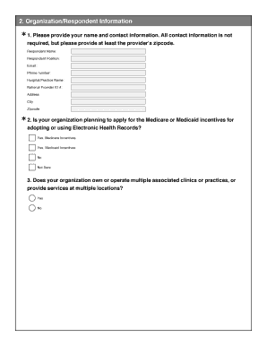 Fillable Online dhhs nv 1 Introduction - Nevada E-Health Survey Fax ...
