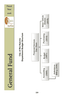 Fillable Online General Fund Financial Services Fax Email Print - pdfFiller