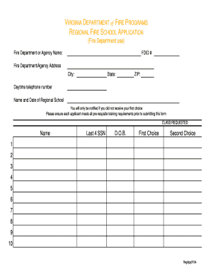 Fillable Online Fire Department or Agency Name FDID # Fire ...