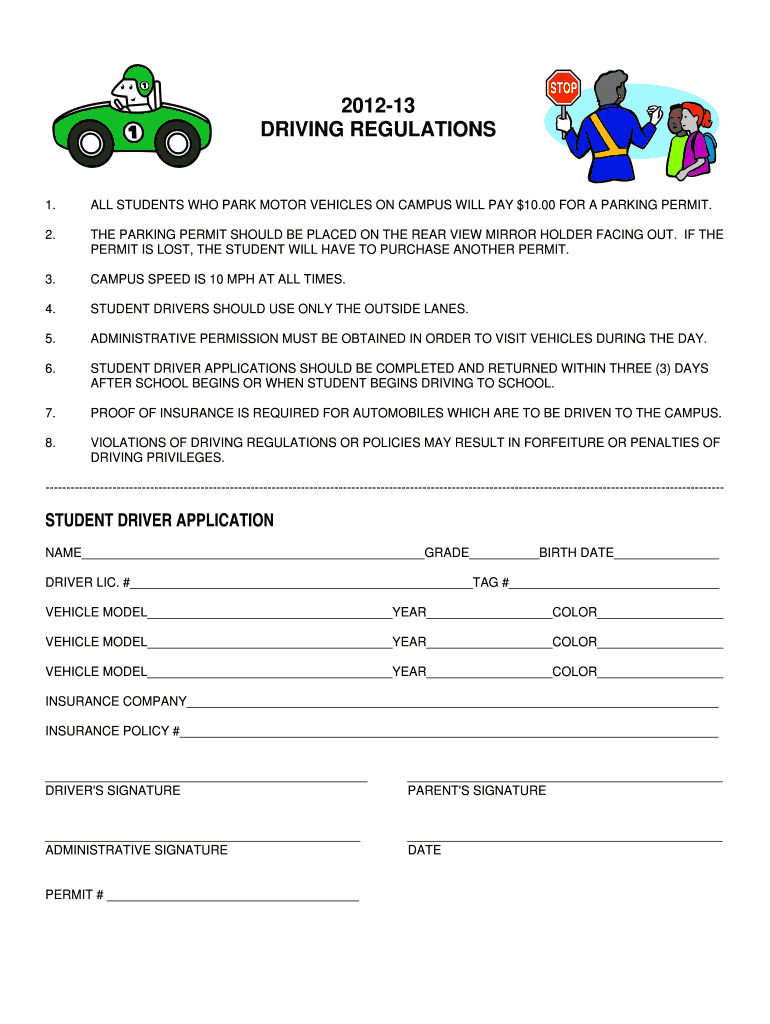 Fillable Online khcs Student Driver - khcs Fax Email Print - pdfFiller