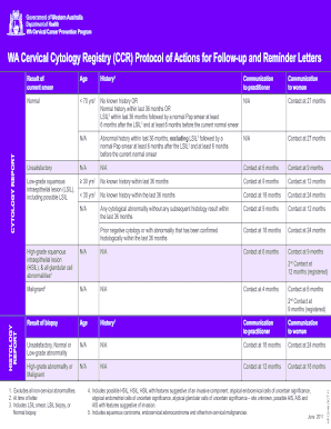 Fillable Online CYTOLOGY REPORT Fax Email Print - pdfFiller