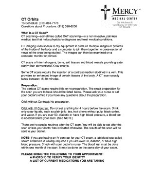 Fillable Online CT Orbits Fax Email Print - pdfFiller