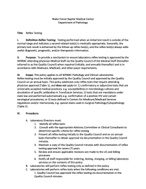 Fillable Online Title: Reflex Testing Fax Email Print - pdfFiller