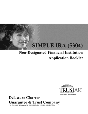 Fillable Online SIMPLE 5304 Application Bookletpdf Fax Email Print ...