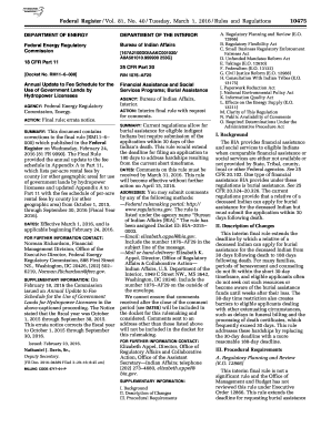 Fillable Online bia 25 CFR Part 20 Fax Email Print - pdfFiller