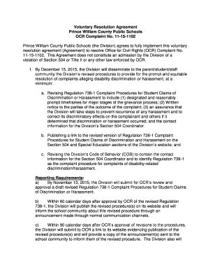 Fillable Online www2 ed OCR Complaint No Fax Email Print - pdfFiller