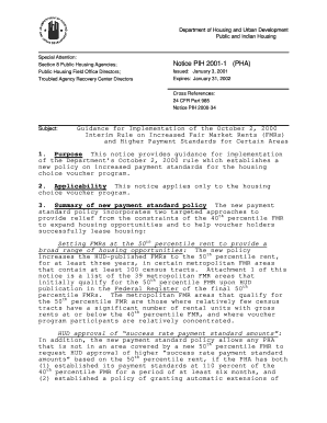 Fillable Online nls Notice PIH 2001-1 PHA - HUD - nls Fax Email Print ...