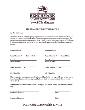 Fillable Online Pre-Qual formpub Fax Email Print - pdfFiller