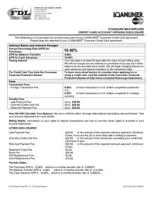 Fillable Online STANDARD MASTERCARD Fax Email Print - pdfFiller