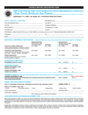 Fillable Online ans 2008 HLW Reg Formdoc - ans Fax Email Print - pdfFiller