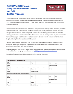 Fillable Online nacada ksu To Unprecedented Limits in our Call for ...