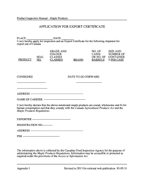 Fillable Online inspection gc Product Inspection Manual Fax Email Print ...